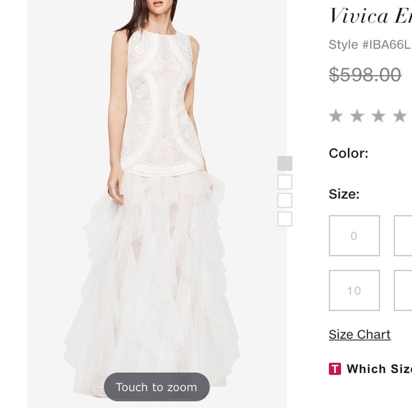 BCBG | Dresses | Bcbg Vivica White Dress Gown Wedding Dress | Poshmark